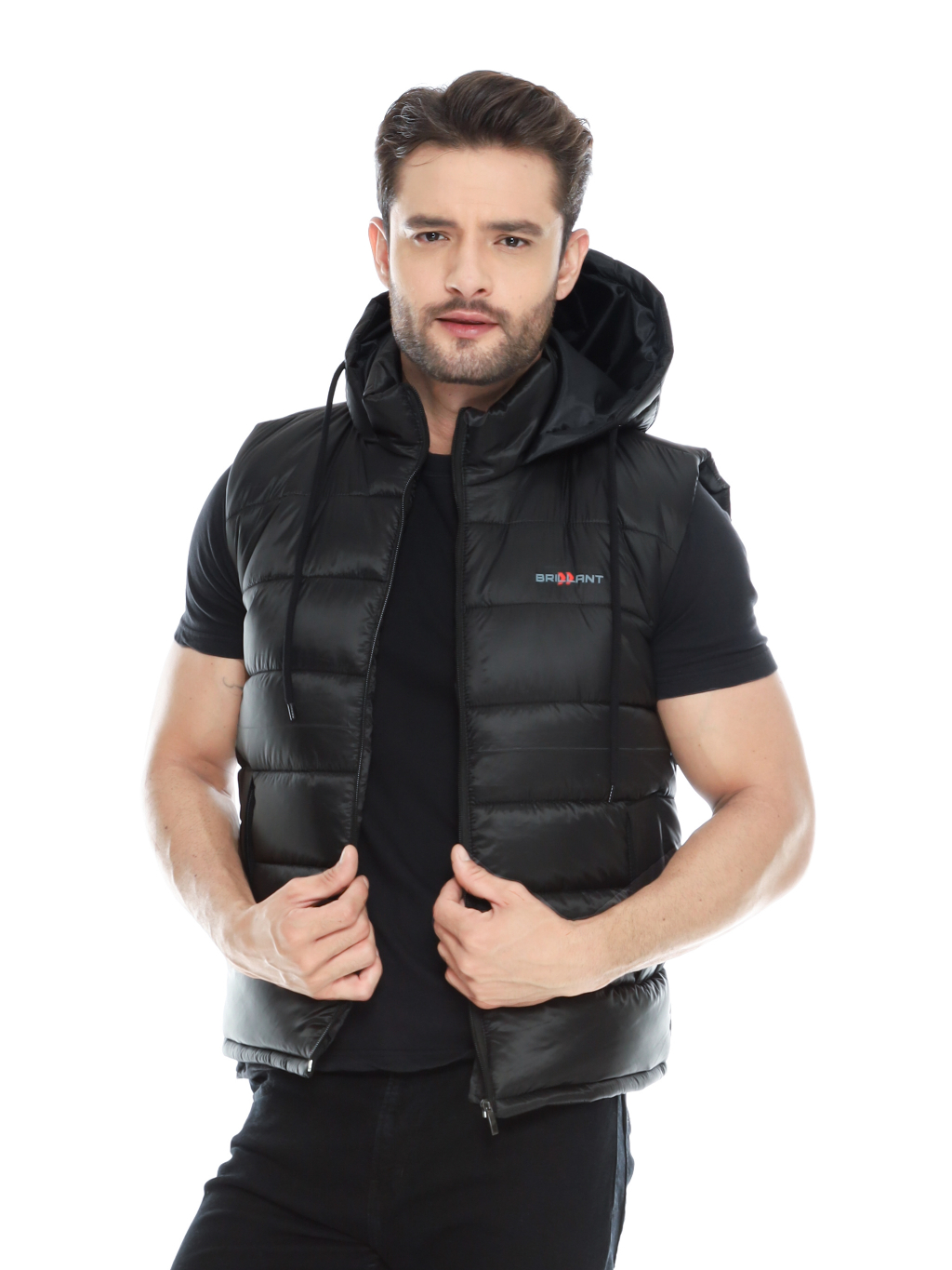 Jual Brillant - Spectacled Rompi Hoodie Hitam Pria Dewasa Polos 1 Warna ...