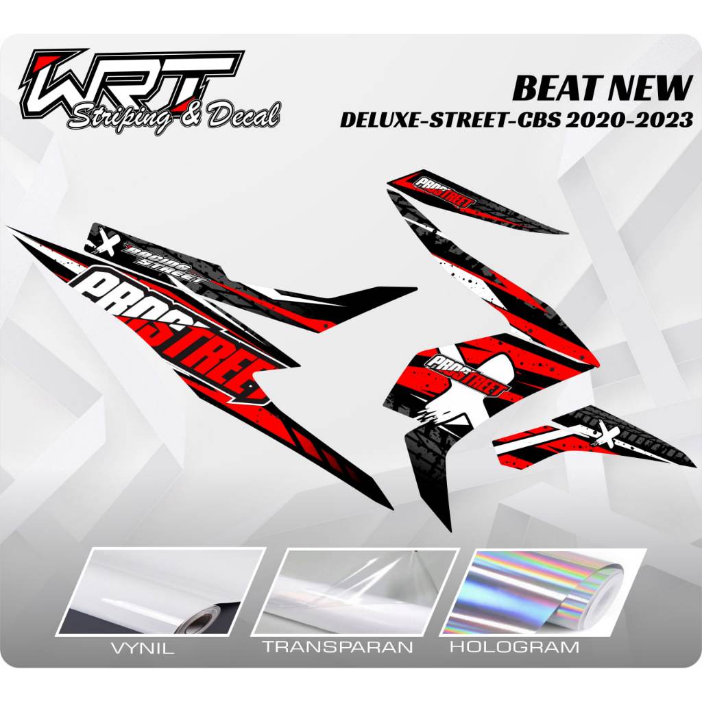 Jual Striping Beat Street/Beat Deluxe/Beat New 2020-2023 ProStreet ...