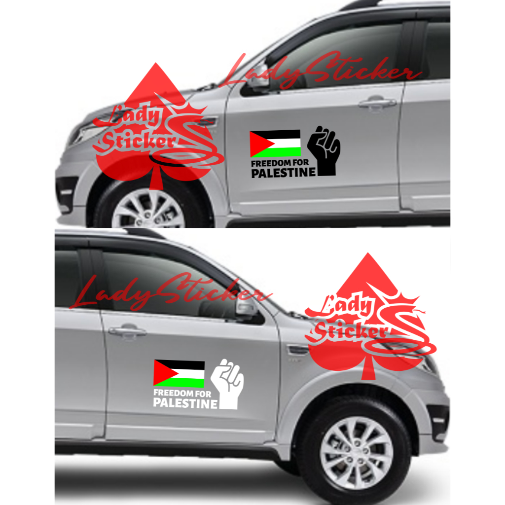 Jual Sticker palestine cutting sticker freedom for palestina stiker ...