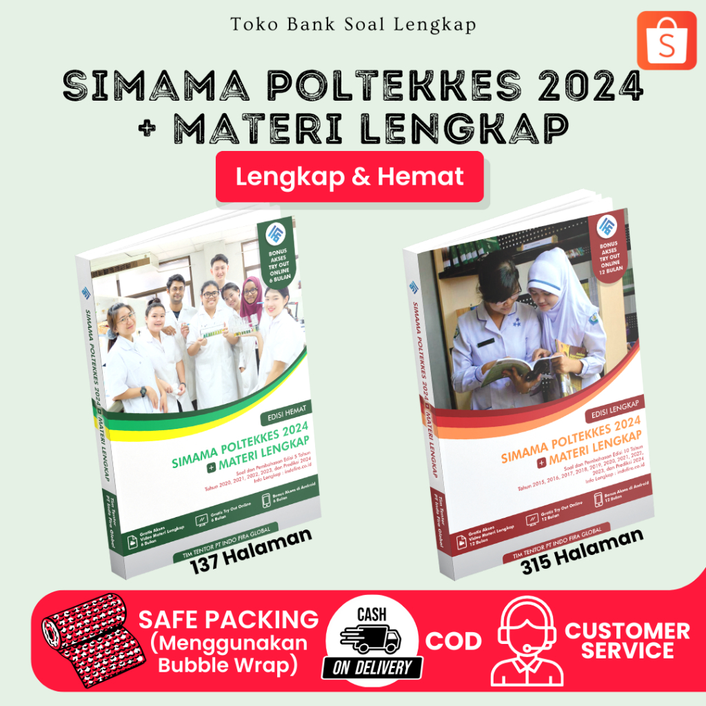 Jual VERSI TERBARU Buku SIMAMA POLTEKKES 2024 + MATERI LENGKAP (Edisi ...