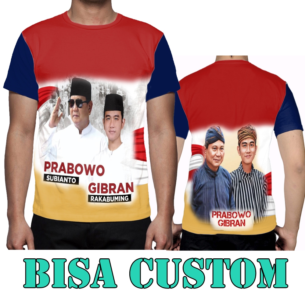 Jual KAOS PRABOWO GIBRAN // BAJU PRABOWO GIBRAN // T-SHIRT LENGAN ... Jual KAOS PRABOWO GIBRAN // BAJU PRABOWO GIBRAN // T-SHIRT LENGAN ...