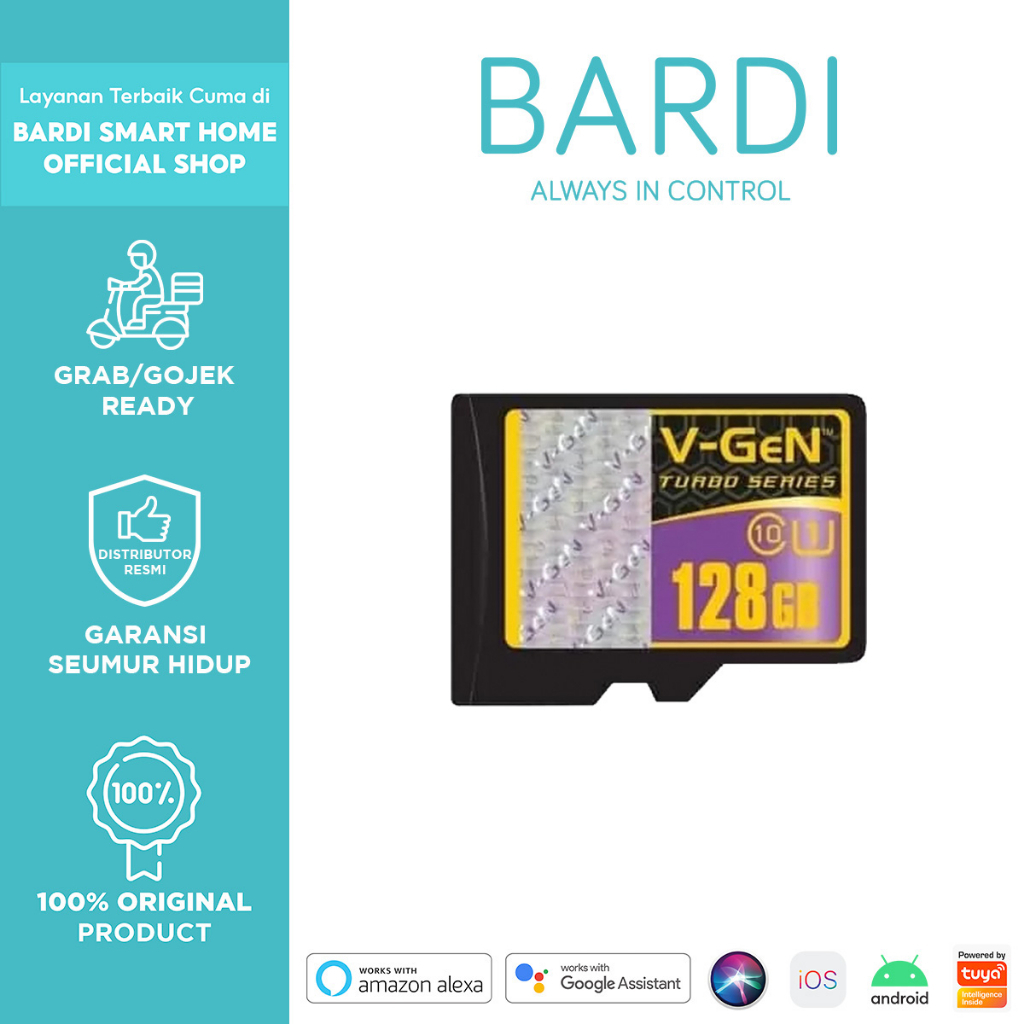 Jual VGEN Micro SD Turbo Series Class 10 100MB/s | Memory Card 256GB ...