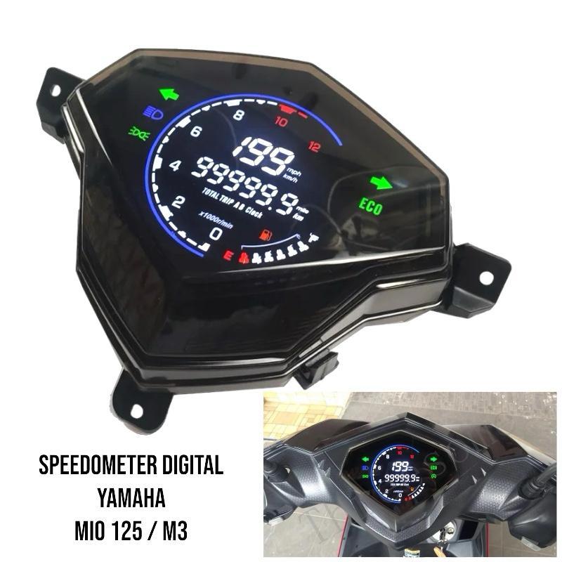 Jual Speedometer Digital LED Spido Digital LED YAMAHA MIO 110 / 125 ...