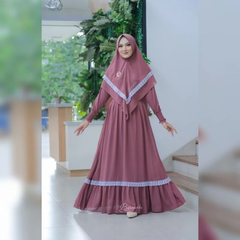 Jual gamis premium bermerek/garansi 100% /bisa cod | Shopee Indonesia