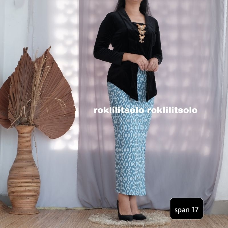 Jual ROK SPAN BATIK / BAWAHAN BATIK KONDANGAN / batik span / Rok katun ...