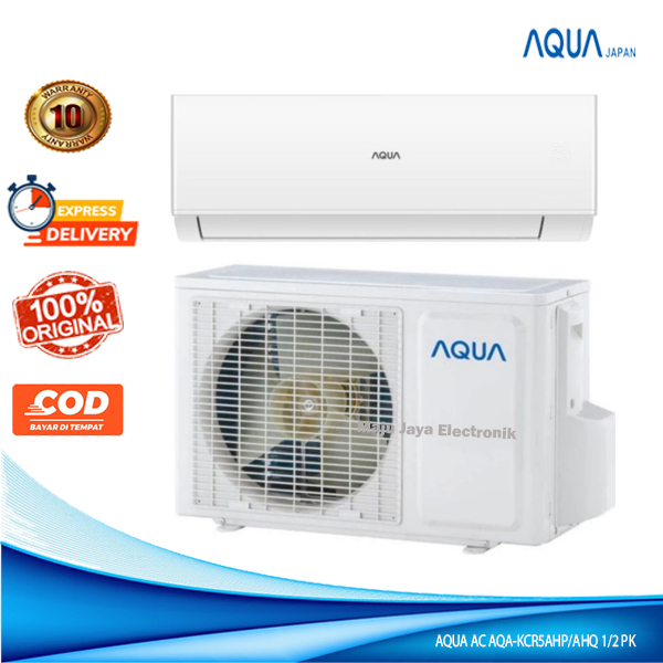 Jual AC SPLIT AQUA 5AHP/5AHQ 1/2 PK TURBO COOLING 3 AIR FLOW ( UNIT ONLY ) | Shopee Indonesia