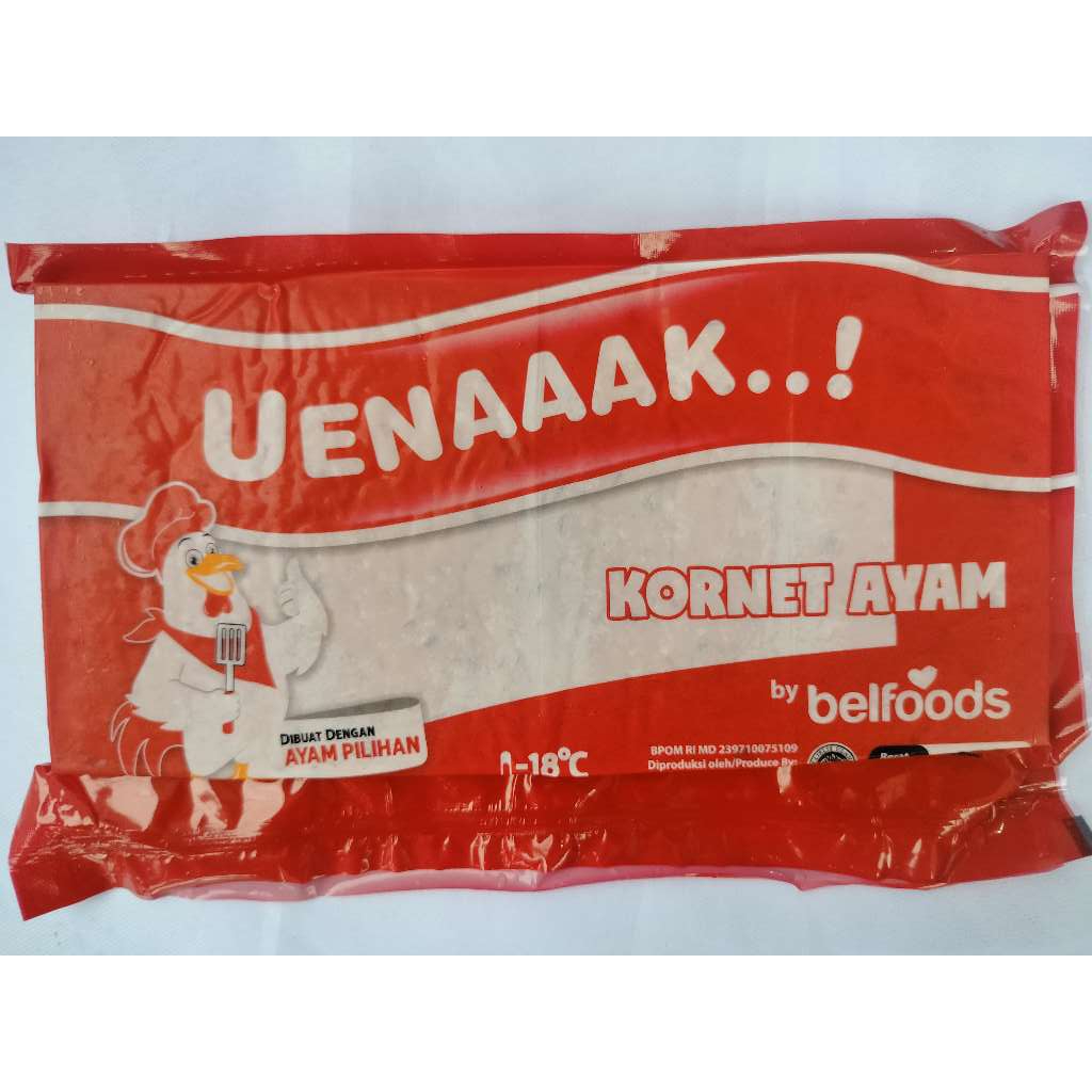 Jual KORNET AYAM BELFOODS UENAK 450GR CHICKEN CORNED LUNCHEON UENAAAK ...