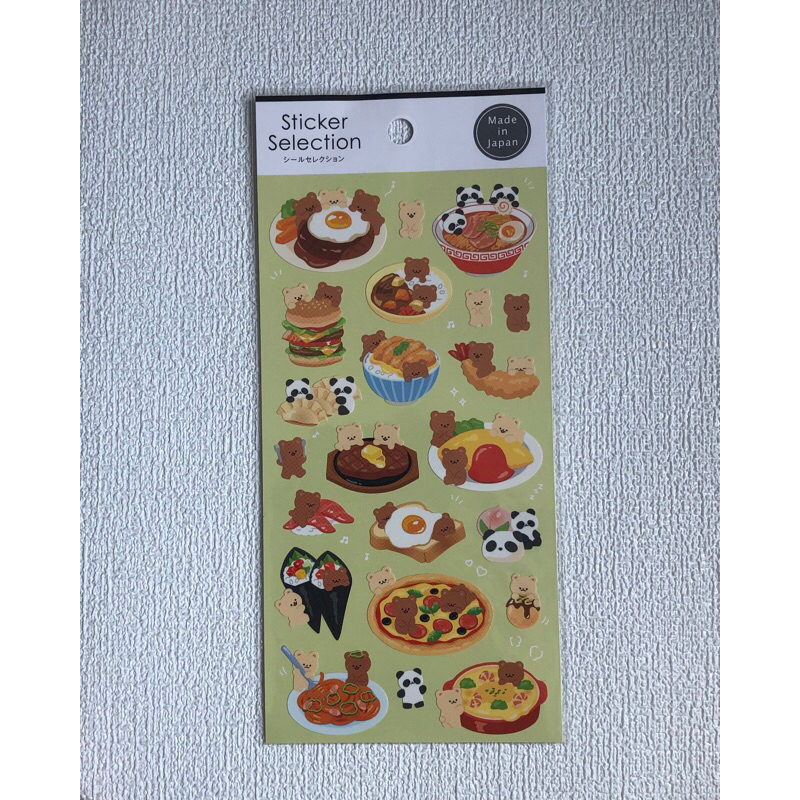 Jual sticker stiker burung roti kucing landak pinguin made in Japan ...