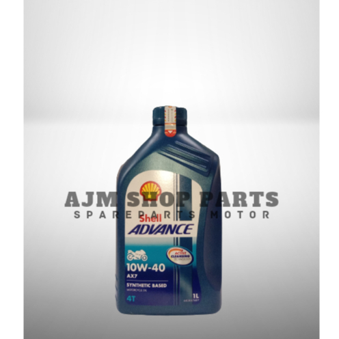 Jual OLI MOTOR SHELL ADVANCE AX7 SYNTHETIC BASED 10W 40 1L | Shopee ...