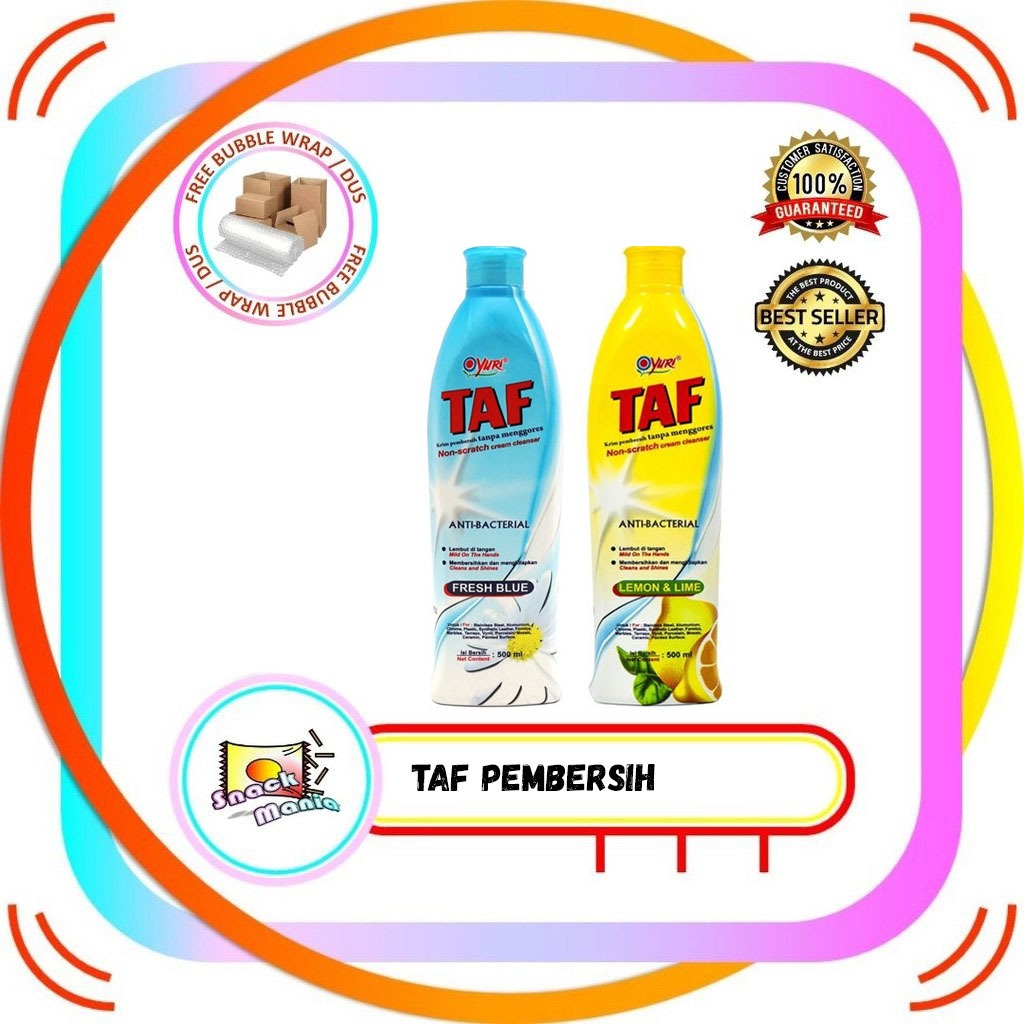 Jual TAF Cream Original Lemon Pembersih Serbaguna 500 ml | Shopee Indonesia