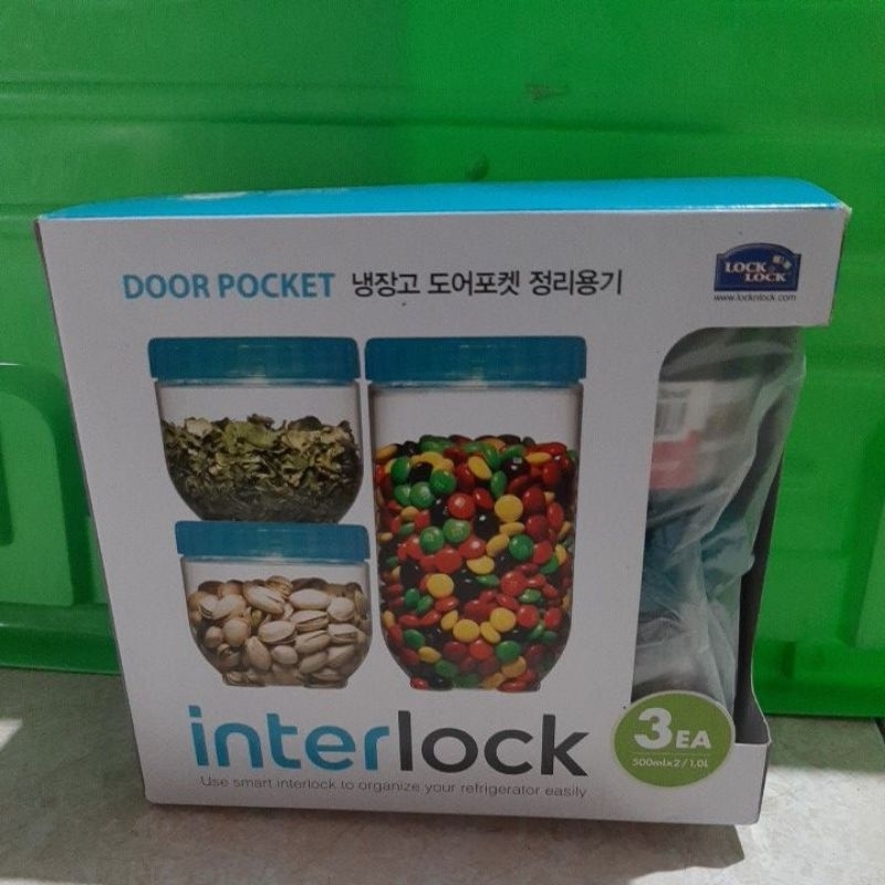 Jual LocknLock Food Container Interlock Set (NEW) | Shopee Indonesia