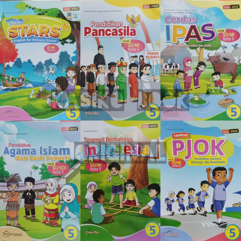Jual Paket Buku Merdeka Kelas 5/V SD Penerbit Pustaka Mulia | Shopee Indonesia