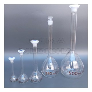 Jual Labu Ukur IWAKI / Labu Takar / Volumetric Flask | Shopee Indonesia