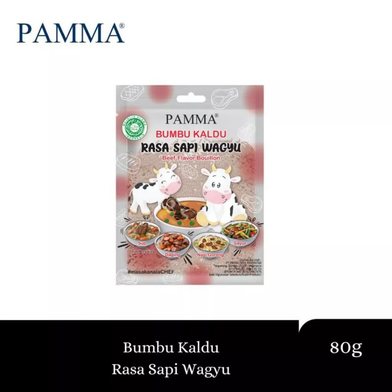 Jual Pamma Bumbu Kaldu Sachet (3 Varian Rasa) (80g) | Shopee Indonesia