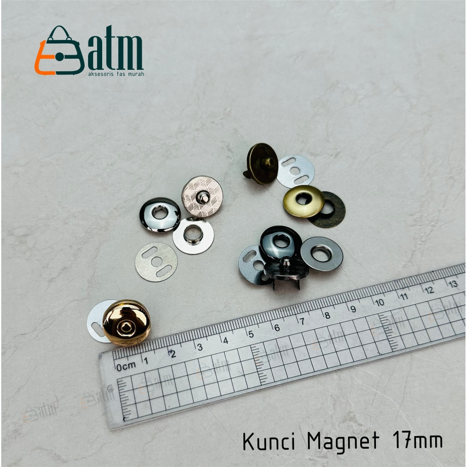 Jual Kunci Magnet Tas Dompet 17mm | Shopee Indonesia