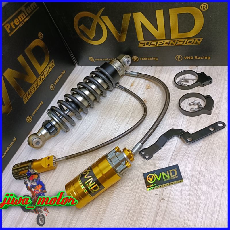 Jual Monoshock VND ninja R RR tabung pisah AK 666 B1 PRO 305mm dan 265mm | Shopee Indonesia