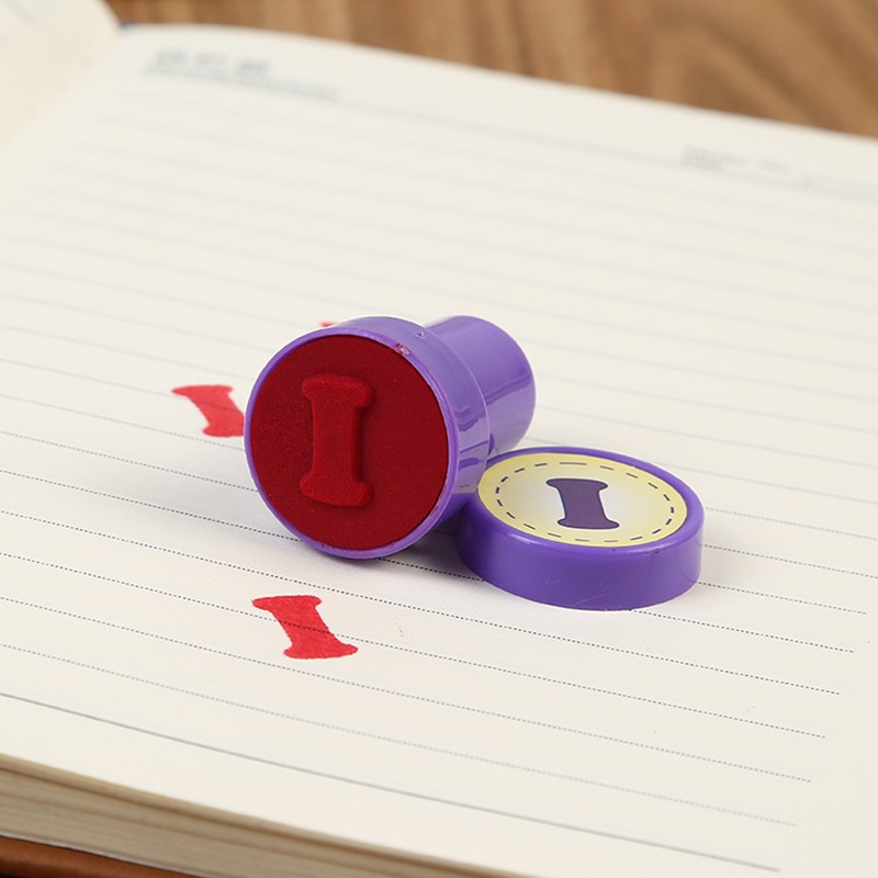 Jual YUH STEMPEL HURUF Alphabet ABC Stamp A-Z | Shopee Indonesia