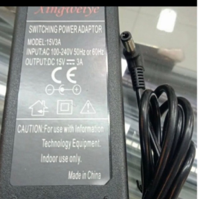 Jual adaptor 15v 3a | Shopee Indonesia