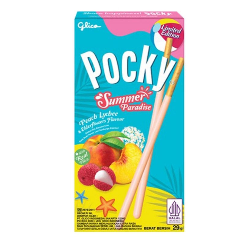Jual Glico Pocky Aneka biskuit stik baru crushed nuts Almond summer ...