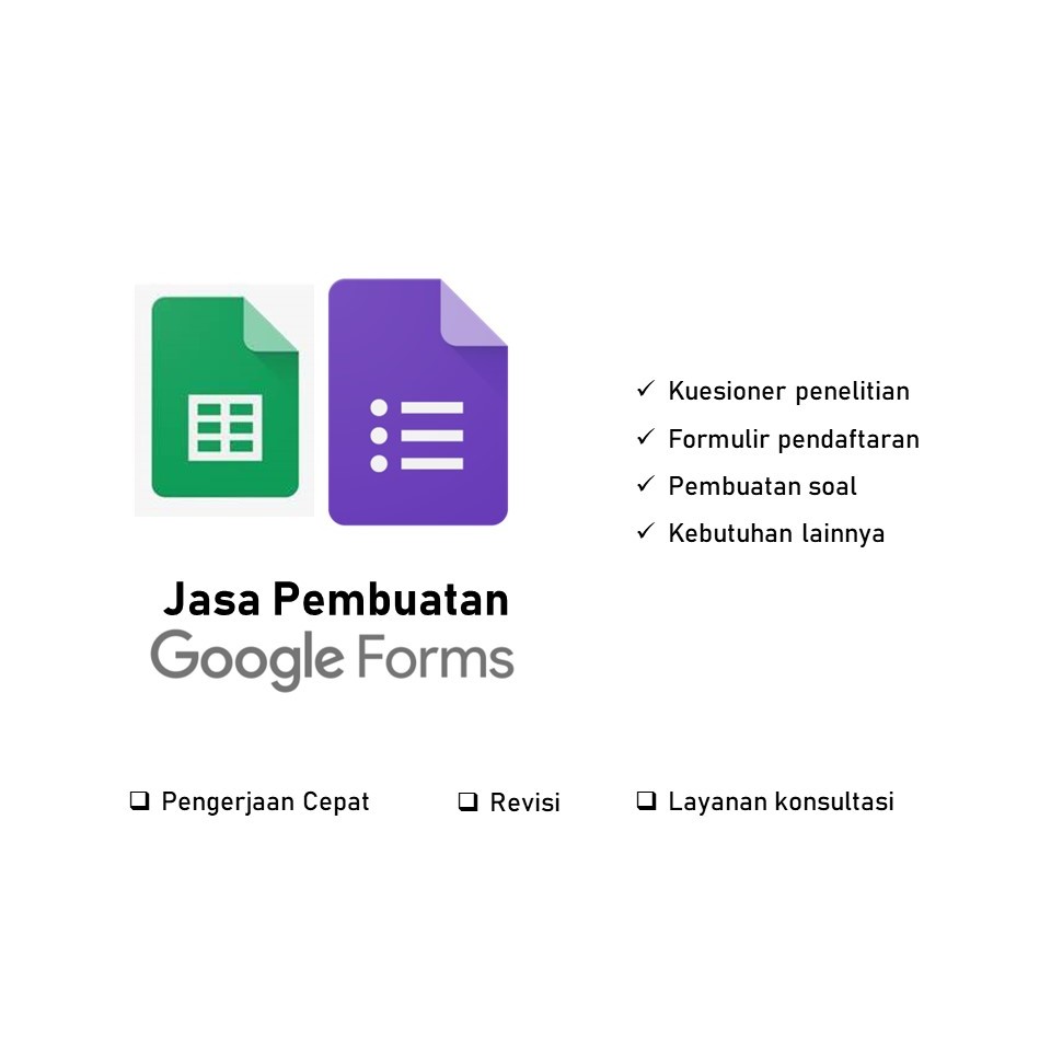 Jual Jasa Pembuatan Google Form (Input Data) | Shopee Indonesia