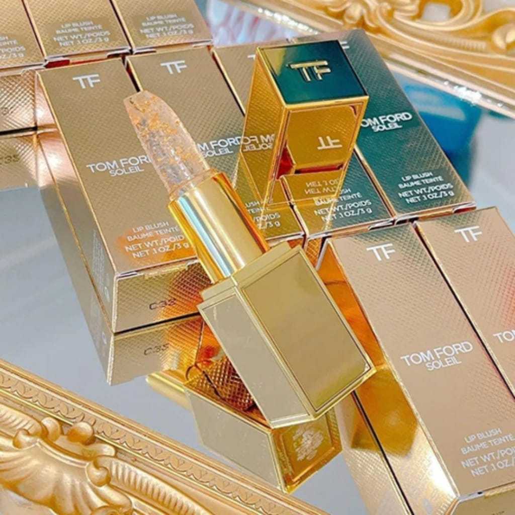 Jual TF Tom Ford Soleil Lip Blush Baume Teinte - Collagen Lip Bath ...