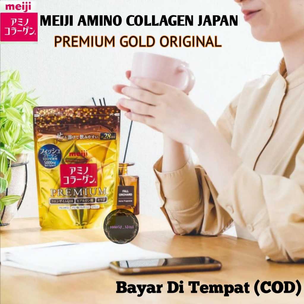 Jual Meiji Amino Collagen 28 Days 196gr Bubuk Kolagen Vitamin Original Dari Japan | Shopee Indonesia
