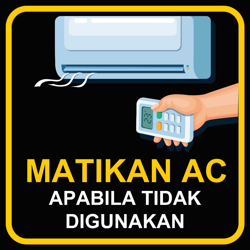 Jual STIKER MATIKAN AC | Shopee Indonesia