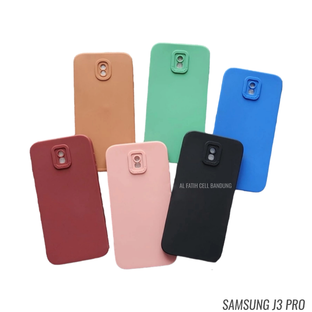 Jual Case Samsung J3 Pro Softcase Pro Camera - Candy Case - Casing Macaron - Case Polos ...