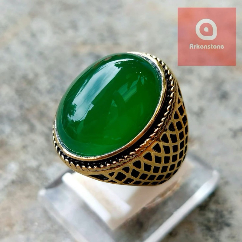 Jual Batu Akik Hijau Garut Super mewah HQ termurah Super mewah | Shopee ...