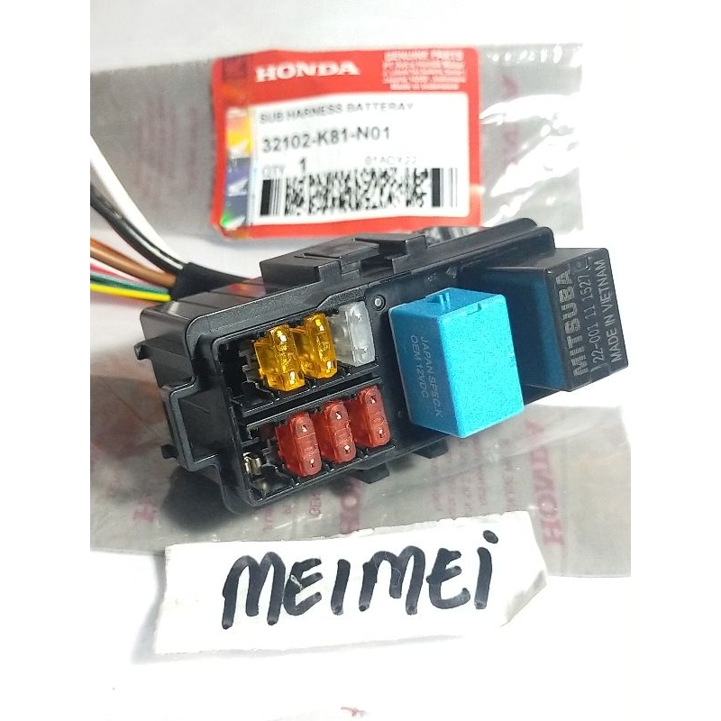 Jual rumah sekring box sekring + relay complite beat fi/beat esp/beat ...