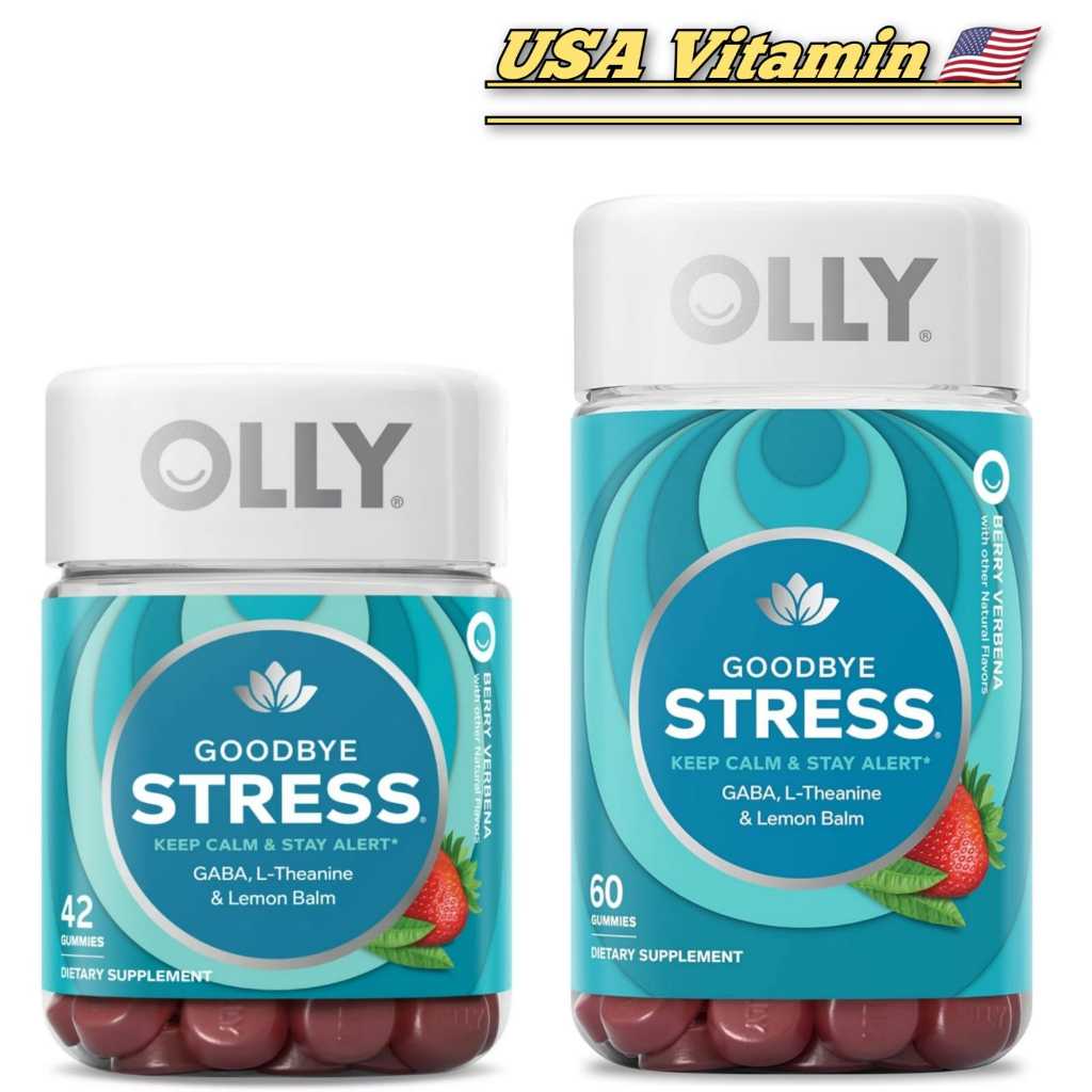 Jual OLLY Goodbye Stress Ultra Strength GABA Ashwagandha L-Theanine 42 ...