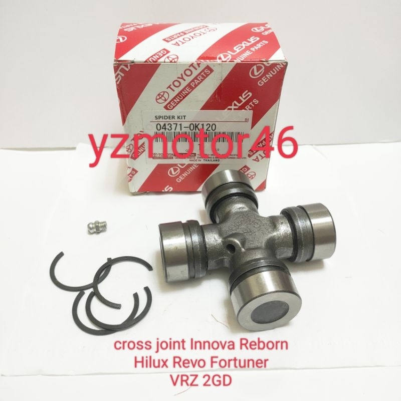 Jual CROSS JOINT KOPEL TOYOTA INNOVA REBORN HILUX REVO FORTUNER VRZ 2GD | Shopee Indonesia