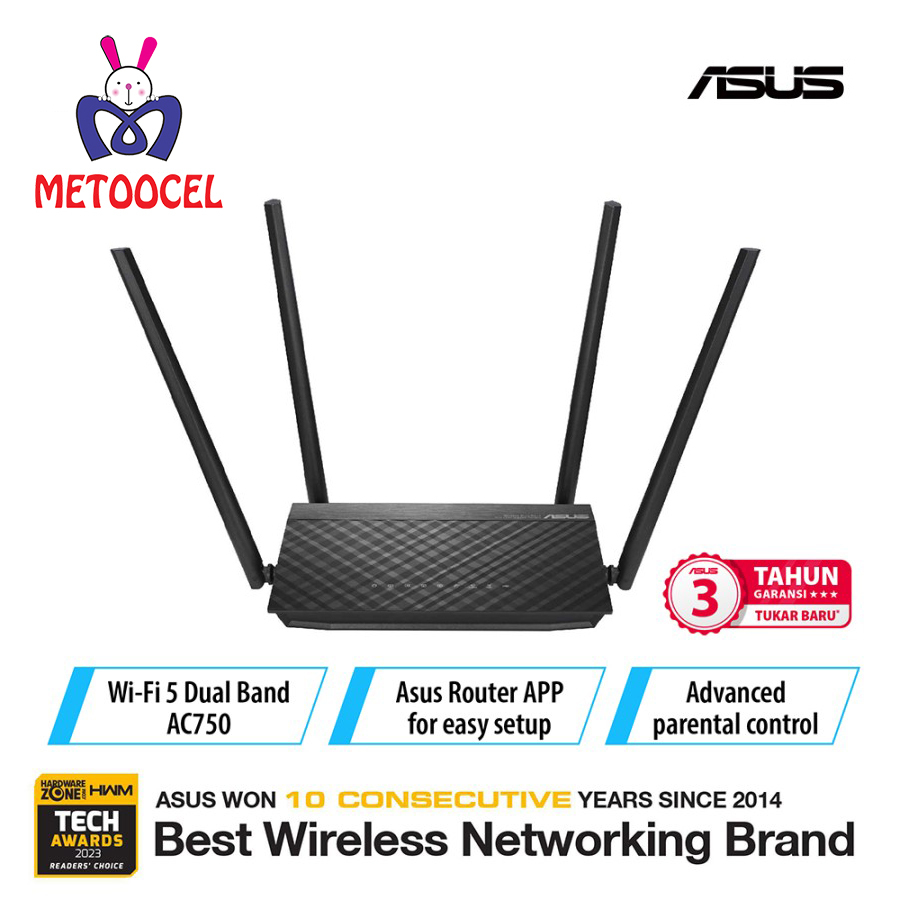 Jual Asus RT-AC750L Router Wireless Wi-Fi Dual Band AC750 | Shopee ...