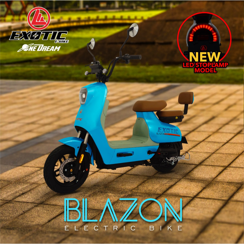 Jual Sepeda Listrik Exotic BLAZON Electric Bike Garansi Resmi | Shopee ...
