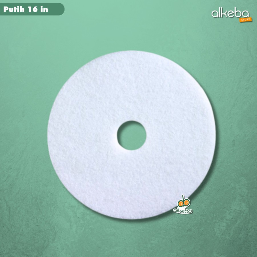 Jual Buffing Pad 3M 16 inch Putih / spoon pad polesh white buffer 16 ...