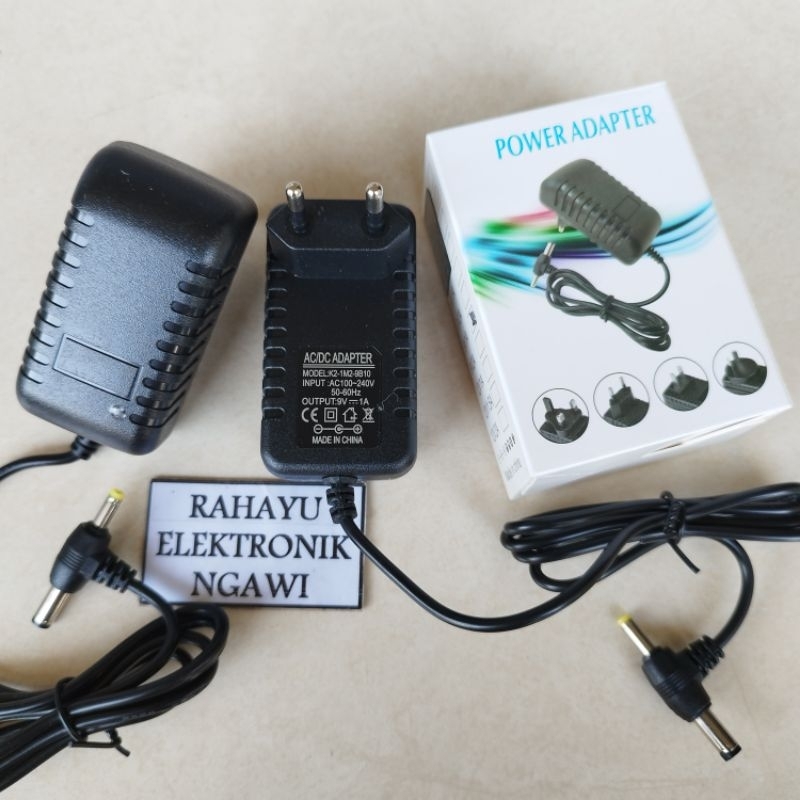 Jual ADAPTOR ACMATIC 9V 1A 1M2 9B10 / Power Supply 9 Volt 1A | Shopee ...