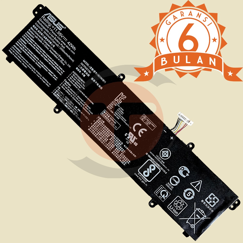 Jual Baterai Untuk Asus VivoBook 14 A413 F413 K413 S413 X413 X421 K433FA C31N1911 B31N1911 ...