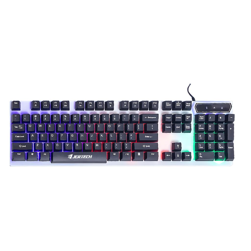 Jual Keyboard Gaming Full Size Membrane Rgb Jertech Meteor K358