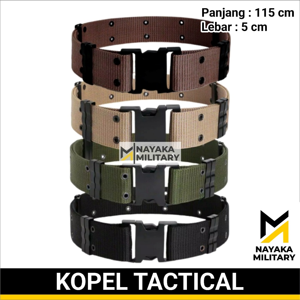 Jual Kopel Tactical Satpam Polri TNI Security Ikat Pinggang Cowok ...