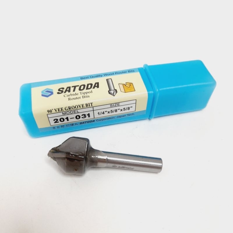 Jual Mata Profil/Router Vee Groove Bits 201-031 SATODA | Shopee Indonesia