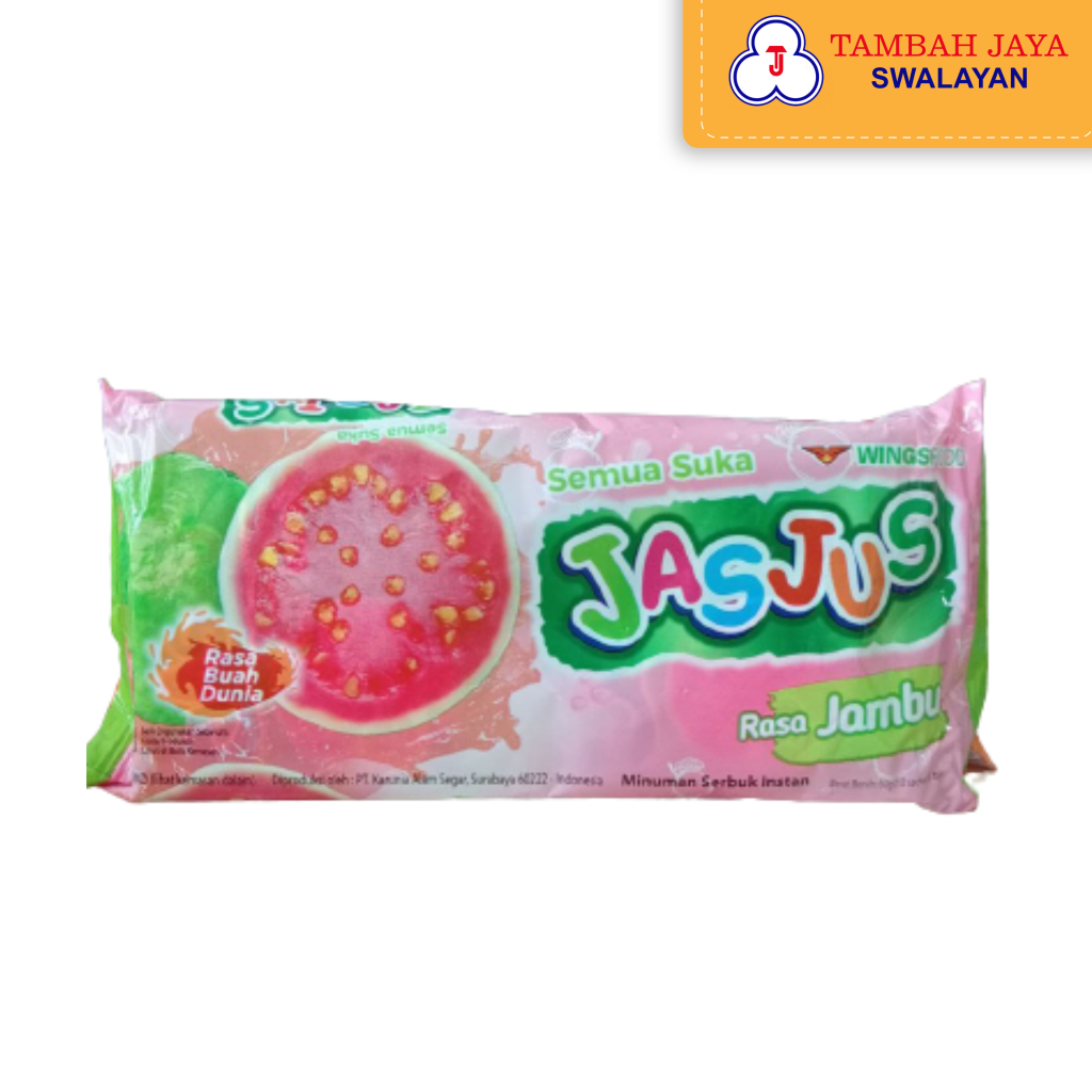 Jual Jasjus Jambu 1 Renceng isi 10 sachet | Shopee Indonesia