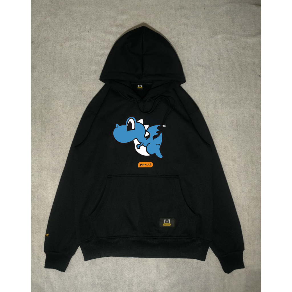 Jual JAKET HOODIE PANCOAT NAGA KATUN FLEECE TEBAL SABLON PREMIUM M L XL ...