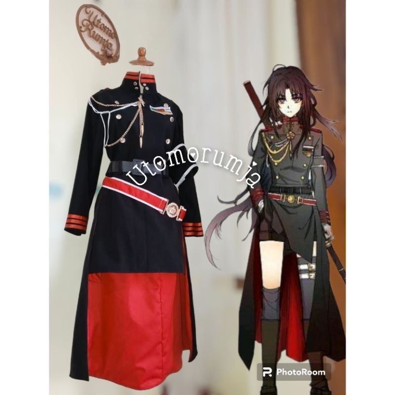 Jual utomorumja kostum cosplay mahiru hiragi owari no seraph guren female | Shopee Indonesia