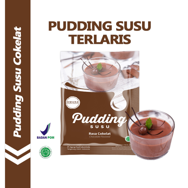 Jual [PREMIX PUDDING] Puding Susu Milky Pudding Rasa Coklat / Cokelat ...