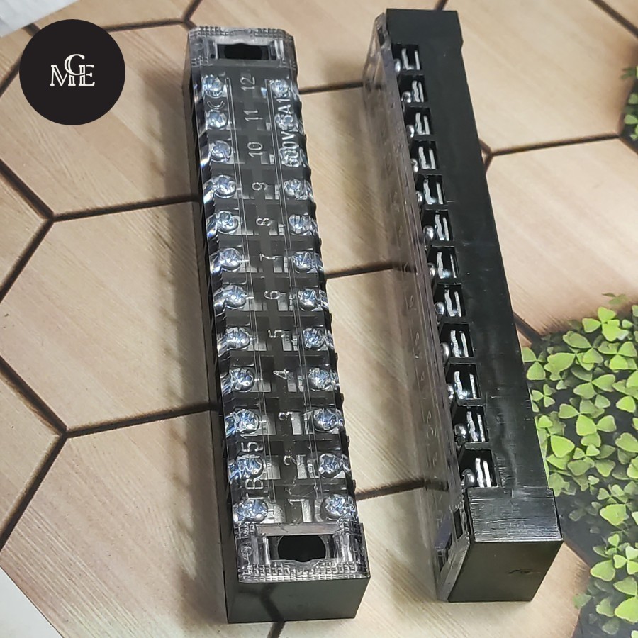 Jual Terminal Block Blok 12P 12POLE 15A TB1512 / TB-1512 VORGE Panel | Shopee Indonesia