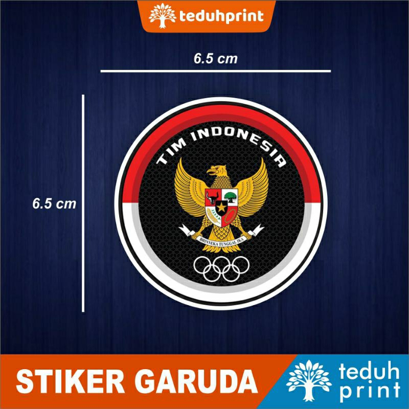 Jual Sticker Stiker Logo Timnas Garuda Merah Putih / Garuda Pancasila ...