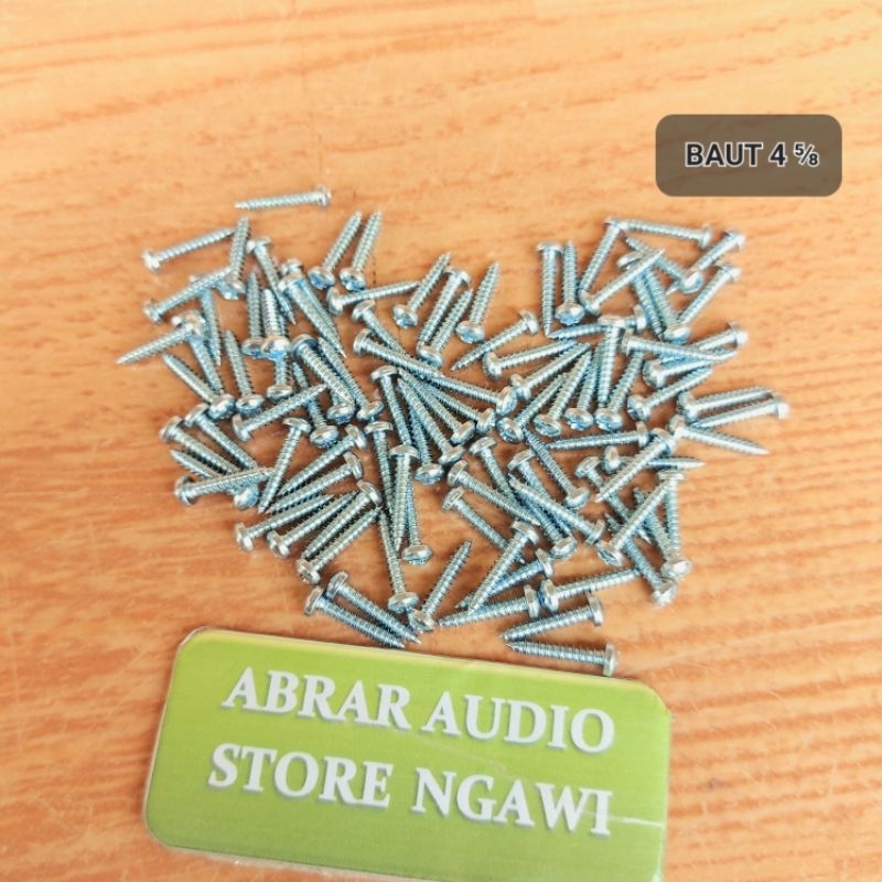 Jual BAUT TAPPING 4 5/8 ( ISI 100 ) | Shopee Indonesia