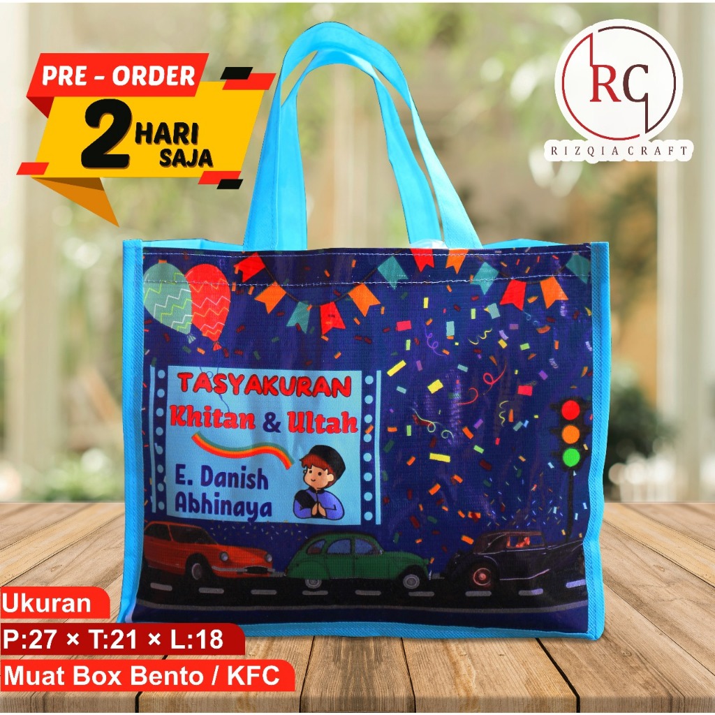 Jual TAS MMT/TAS ULTAH/SOUVENIR/MUAT BOX BENTO/KFC/HAMPERS MURAH ...
