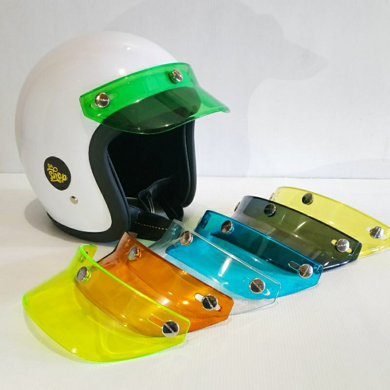 Jual Pet Helm transparan universal - model japan style | Shopee Indonesia