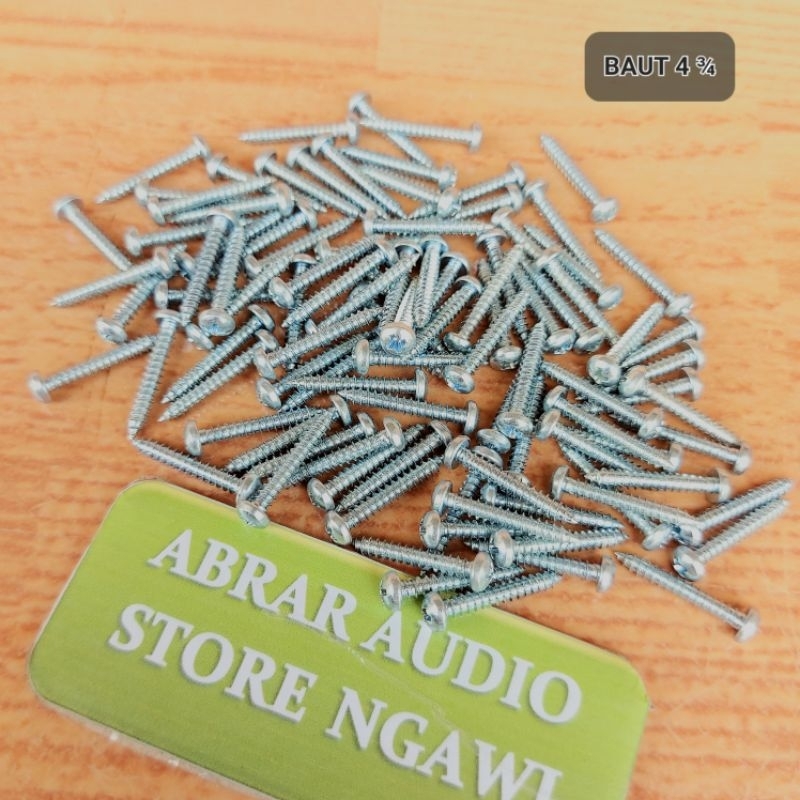 Jual BAUT TAPPING 4 3/4 ( ISI 100 ) | Shopee Indonesia